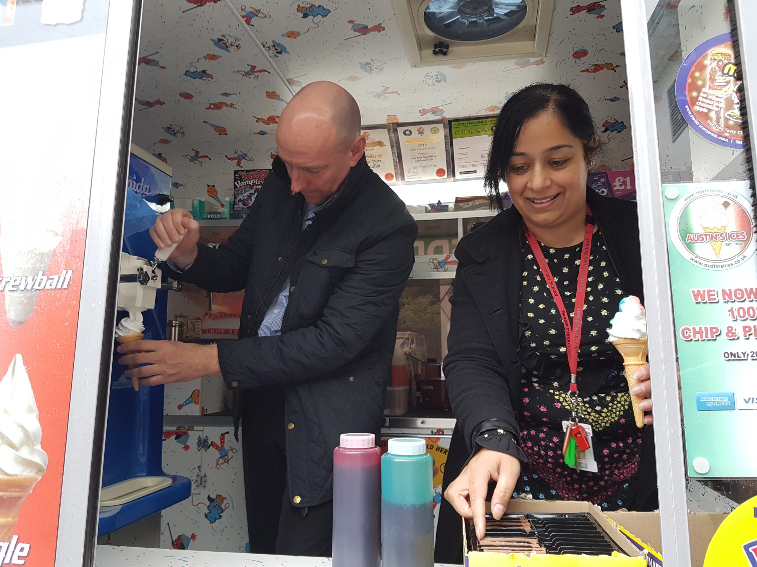 SATs Out for Summer! – Ice Cream Van Hire from Austin’s Ices